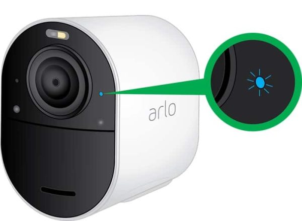 Blinking Blue Light on Security Camera How to Fix it?